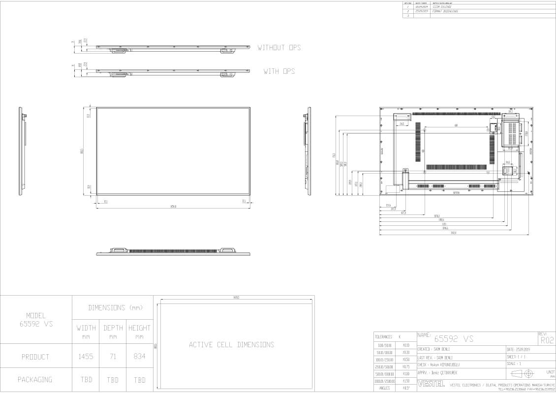 QN65B/4F - Vestel Visual Solutions