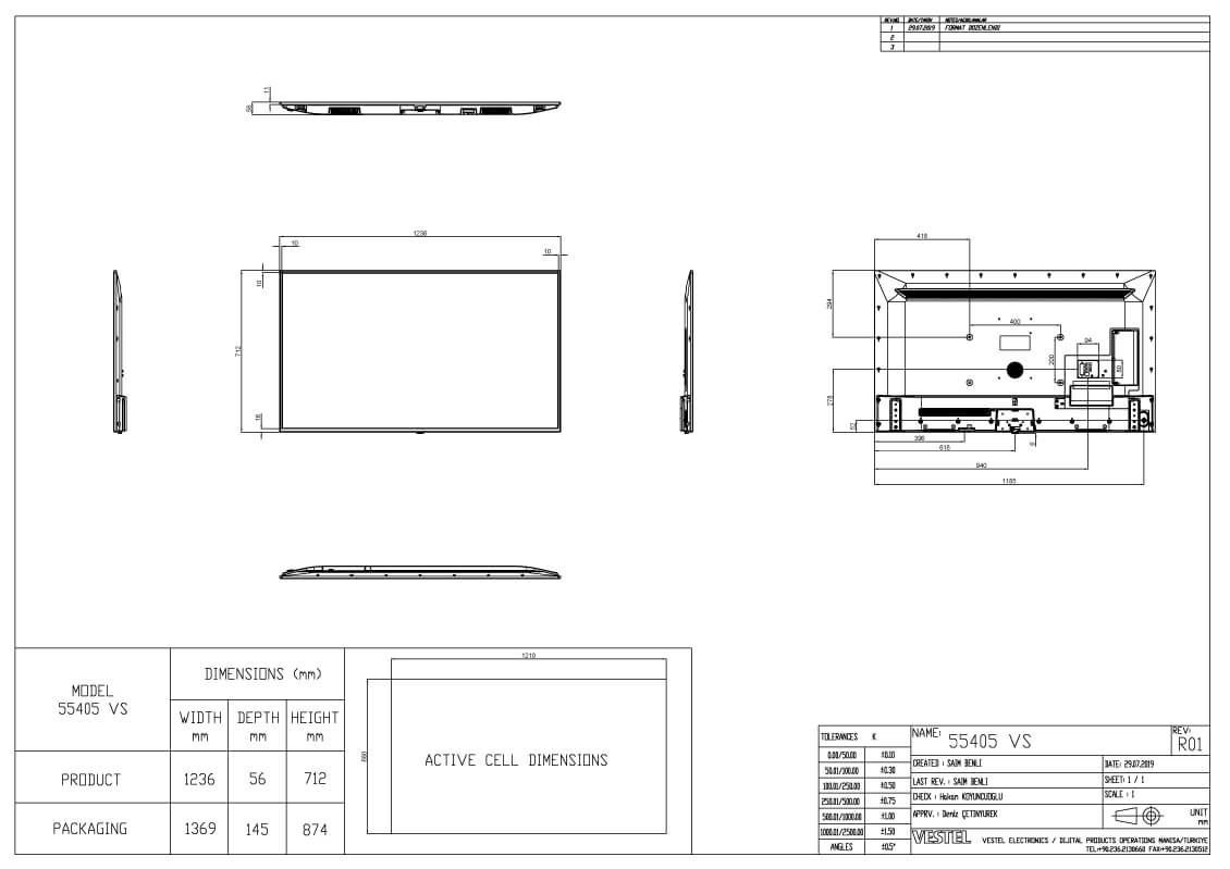 VM55B/4H - Vestel Visual Solutions