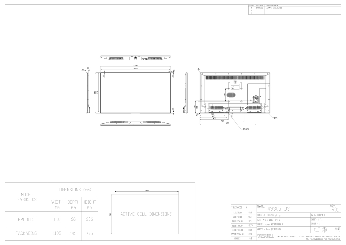 PD49U01 - Vestel Visual Solutions