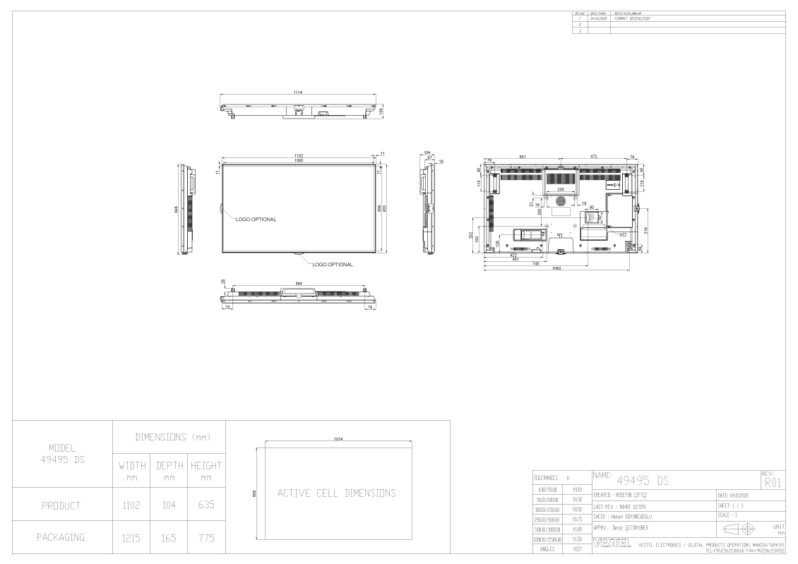 PDM49UH82/2 - Vestel Visual Solutions